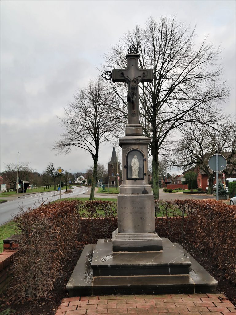 Dorfkreuz - Angerdorf-Rickelrath